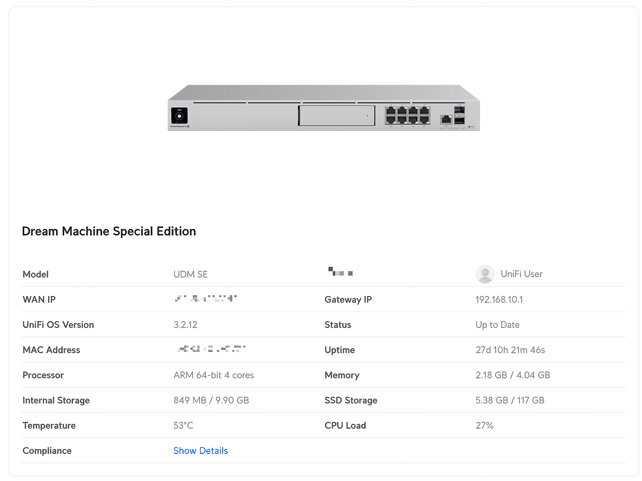 네트워크계의 애플 UBIQUITI의 UDM PRO SE